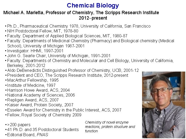 Chemistry Faculty La Jolla Campus Total Synthesis and