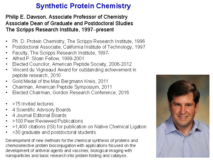 Chemistry Faculty La Jolla Campus Total Synthesis and