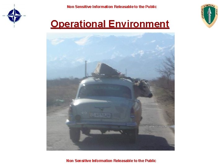 Non Sensitive Information Releasable to the Public Information