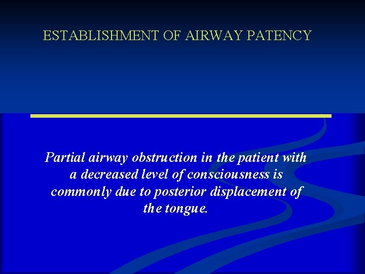 What are the indications of intubations n n