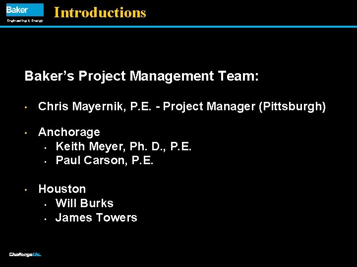 Engineering Energy MICHAEL BAKER Jr Inc Stress Corrosion