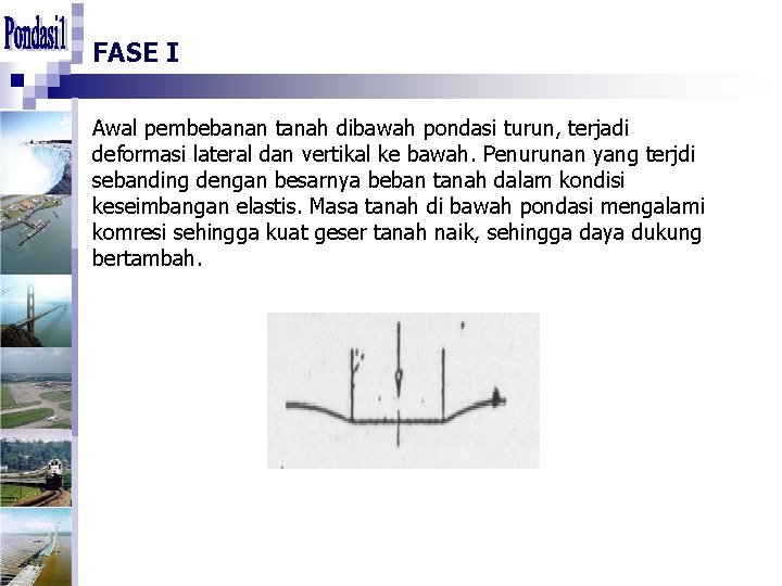 PONDASI 1 UMUM Bangunan terdiri dari n Bangunan