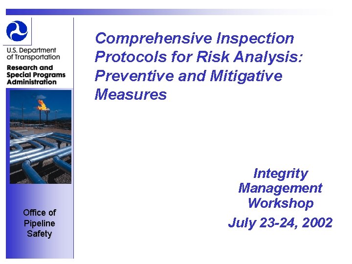 Comprehensive Inspection Protocols for Risk Analysis Preventive and