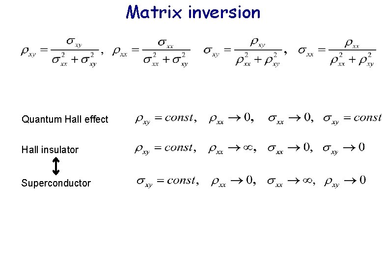 Hall effect at the Superconductor Insulator Transition V