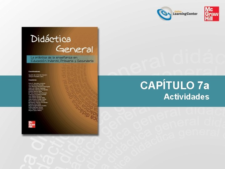 CAPTULO 7 a Actividades Captulo 7 a Actividades