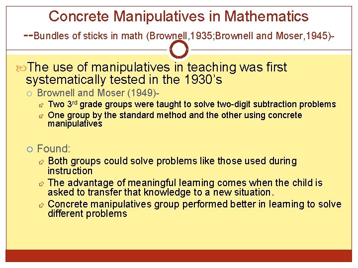 TEACHING BY PROVIDING CONCRETENESS ACTIVITY AND FAMILIARITY Concrete