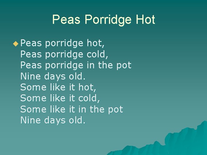 Teaching English Using Nursery Rhymes and Songs Randy