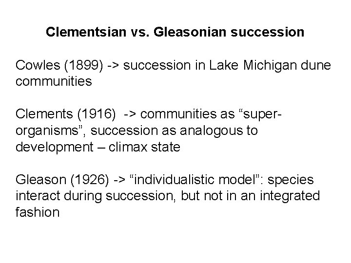 Module 4 Community structure and assembly Class Day