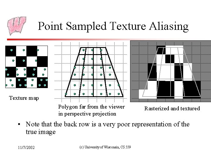 Last Time Shading Interpolation Texture Mapping introduction 1172002