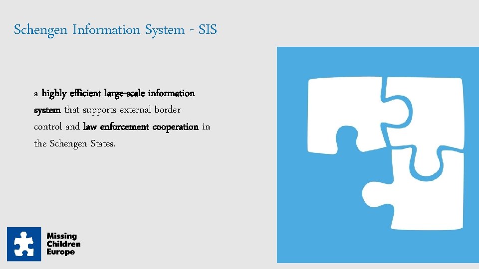 The reform of the Schengen Information System an