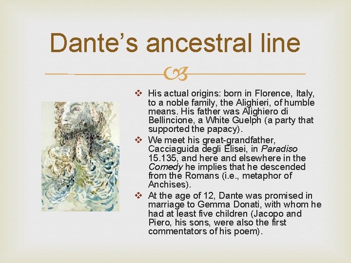 Introduction to Dantes Inferno OLLI Tallwood Class One