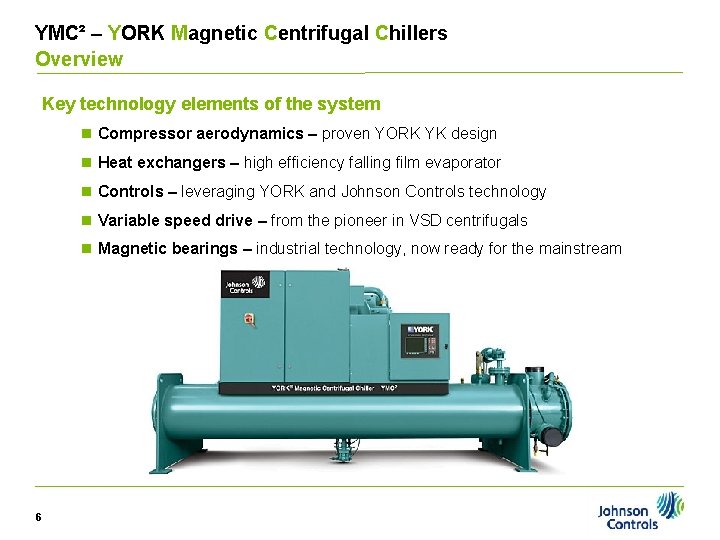 Product Overview Presentation YORK YMC 2 Centrifugal Chillers