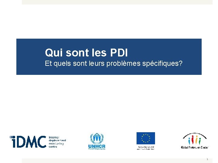Qui sont les PDI Et quels sont leurs