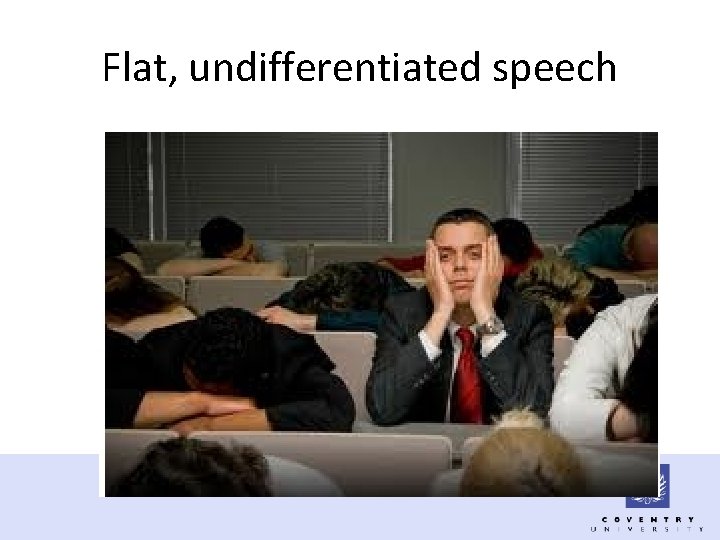 Intonation and Discourse Marking in Oral Presentations Delivered