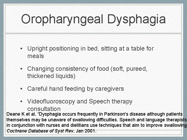 Palliative Management of Gastrointestinal Symptoms IGCE Session By