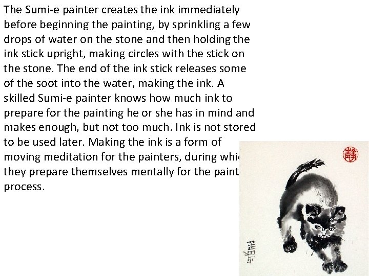 SUMIE INK PAINTINGS History of Sumie Sumie is