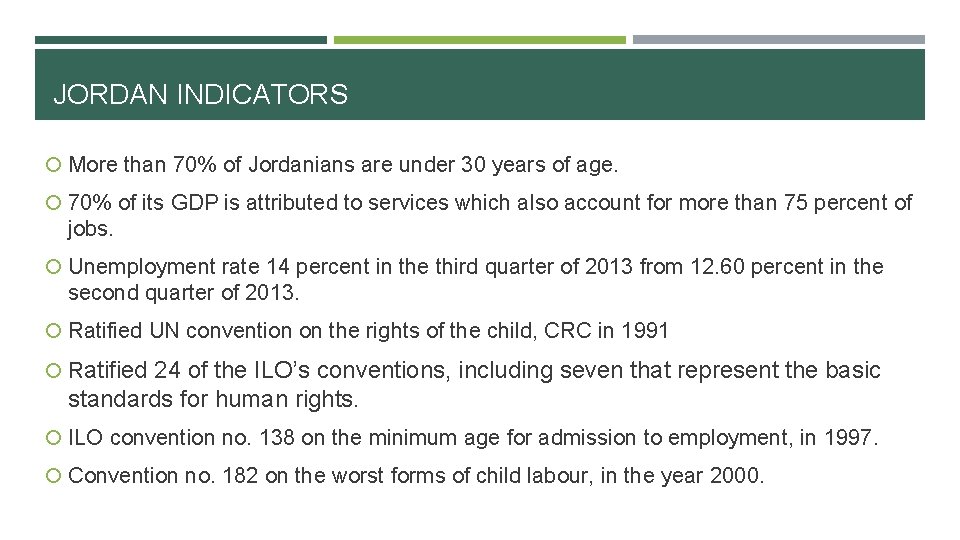 Rapid Assessment Child Labour Agricultural Sector In Jordan