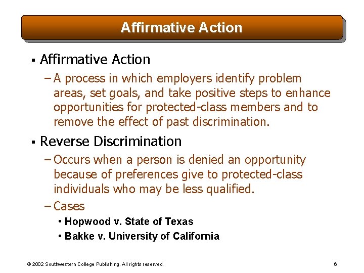 Human Resource Management SECTION 2 Staffing the Organization