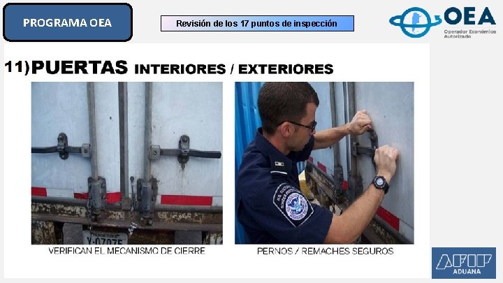II Curso de Control e Inspeccin de Contenedores