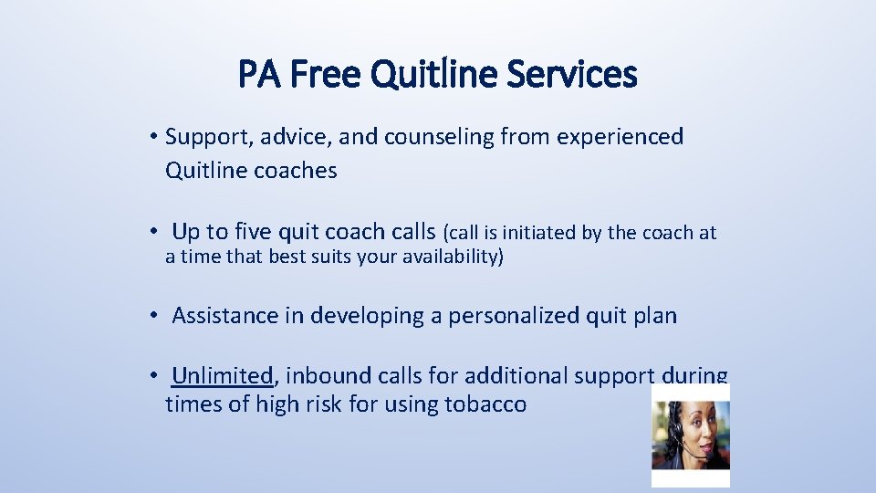 Tobacco Recovery Wellness Initiative Nicotine Replacement Therapy Overview