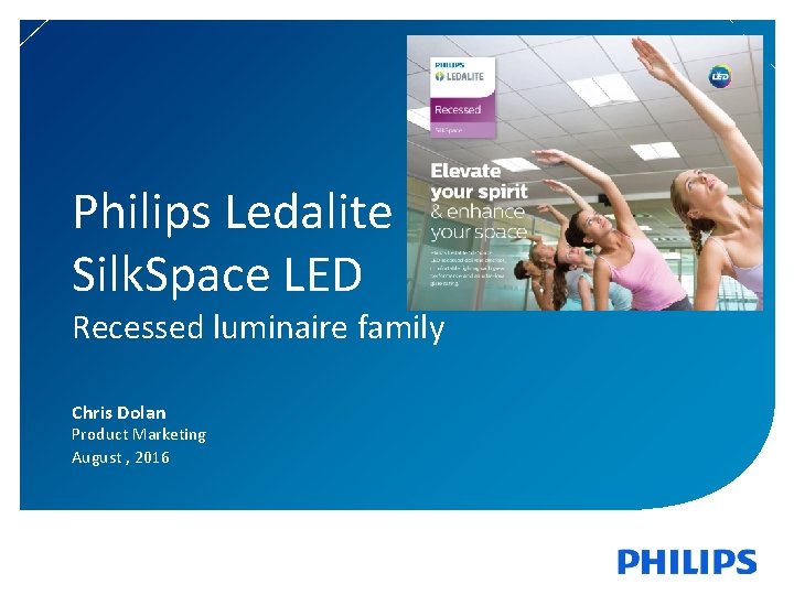 Philips Ledalite Silk Space LED Recessed luminaire family