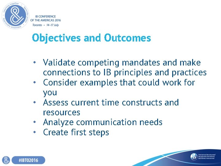 Too Many Mandates Using the IB as a