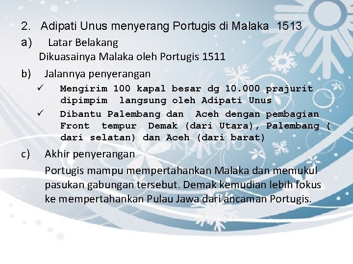 MATERI 3 Perlawanan Bangsa Indonesia menentang dominasi asing