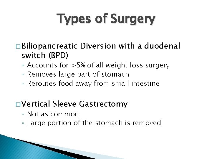 Bariatric Surgery Carly Pabon NTR 573 Spring 2014