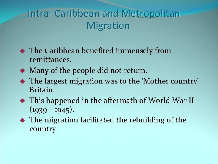 History Culture and Society Caribbean Studies Periods of