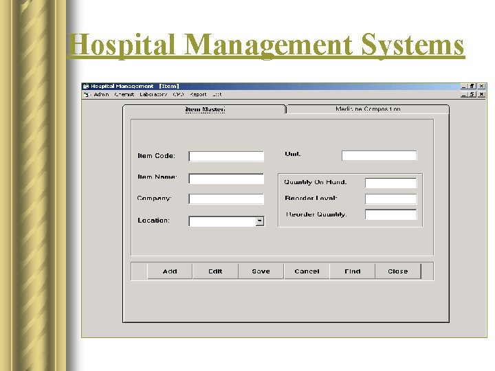 Hospital Management System A complete solution for Hospital