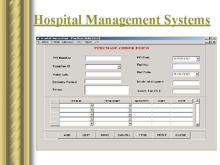 Hospital Management System A complete solution for Hospital