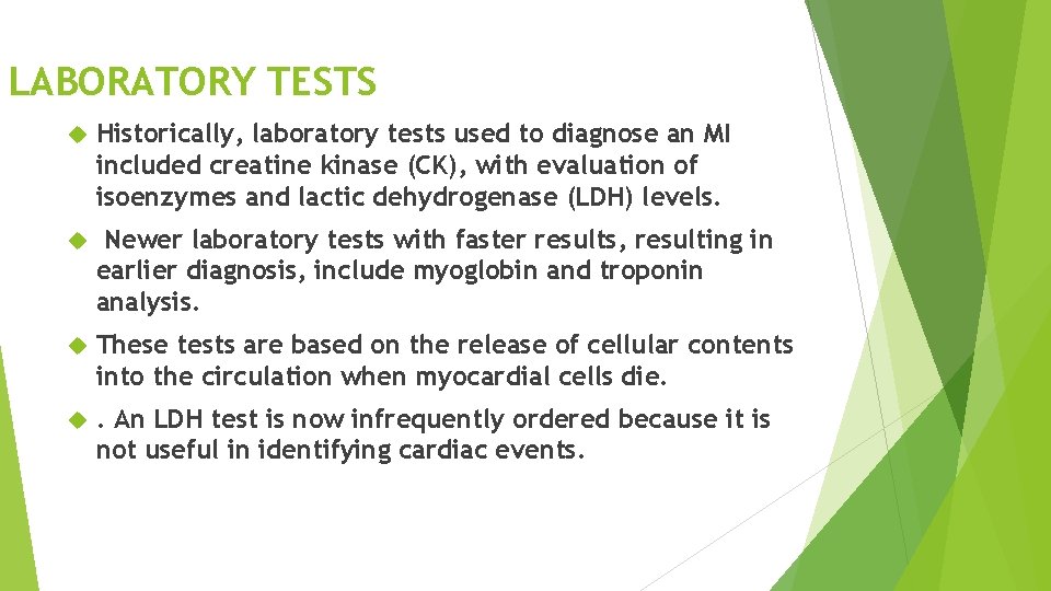 Myocardial Infarction MI Angina pectoris learning outcomes On