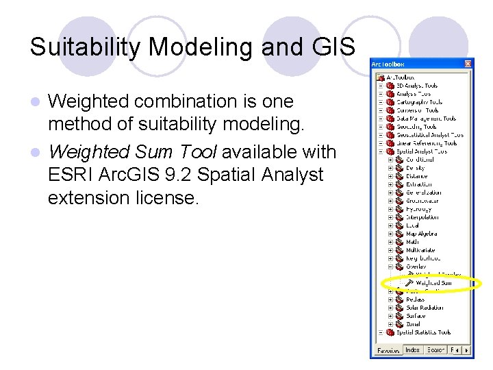 Using GIS to Assess Parcel Suitability for Potential
