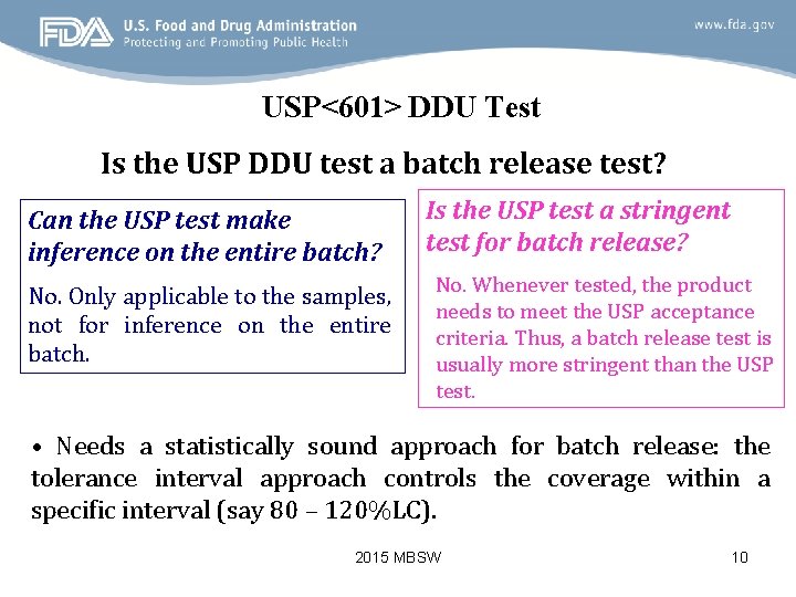 Quality Assurance Test of Delivered Dose Uniformity of