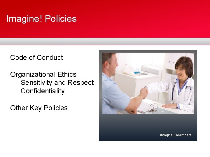 Imagine Healthcare New Hire Orientation Presentation Pamela Bierbaum