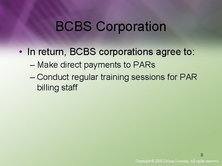 Chapter 13 Blue Cross and Blue Shield Plans