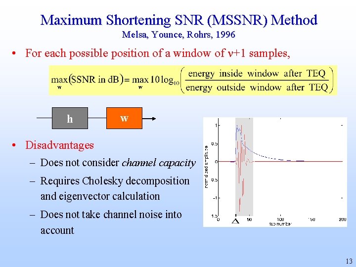 Equalization for Discrete Multitone Transceivers Gner Arslan Ph