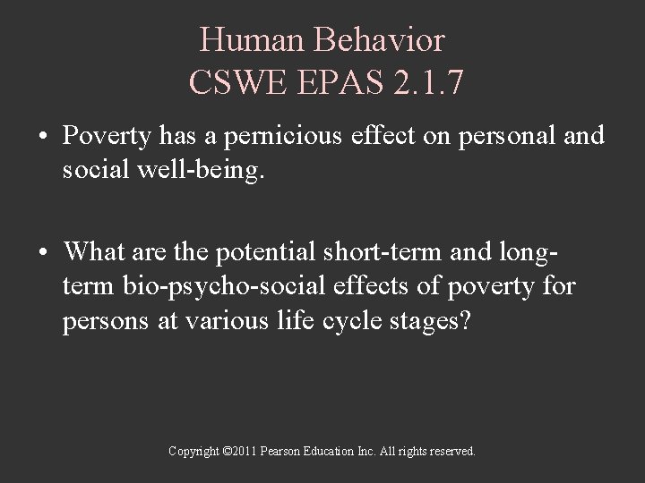 Chapter 11 Social Work and Poverty Homelessness Unemployment