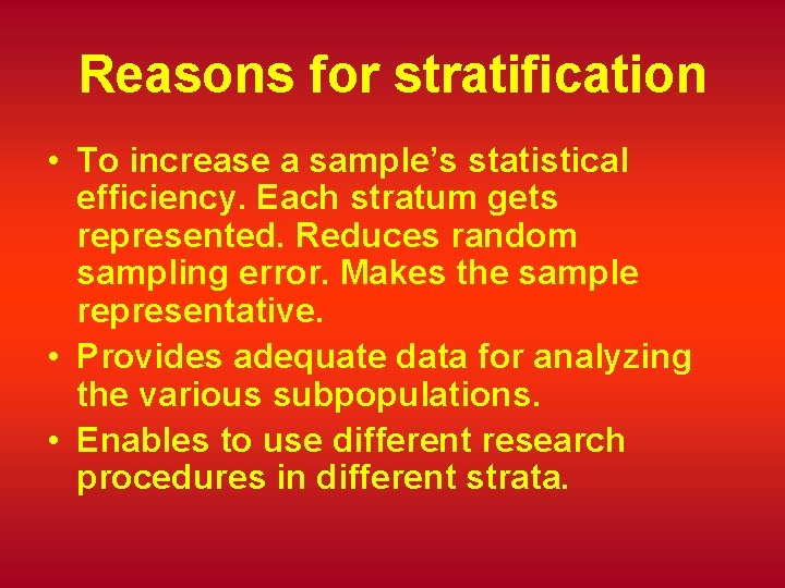 RESEARCH METHODS Lecture 28 TYPES OF PROBABILITY SAMPLING