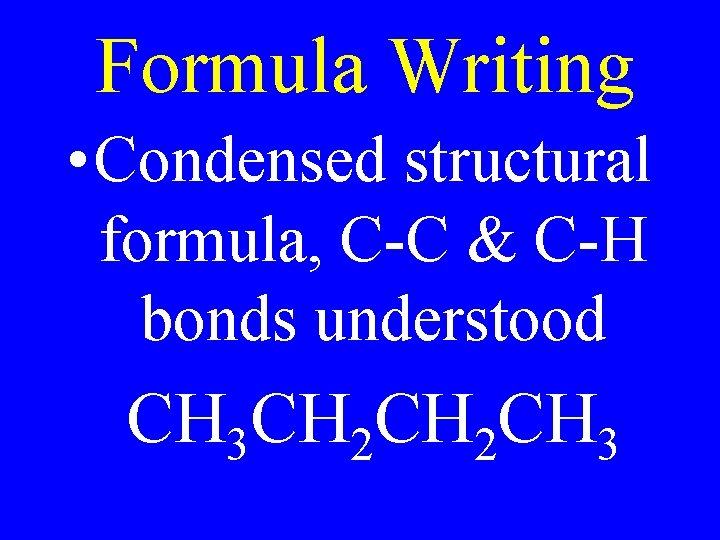 Organic Chemistry Organic Chemistry The chemistry of carbon