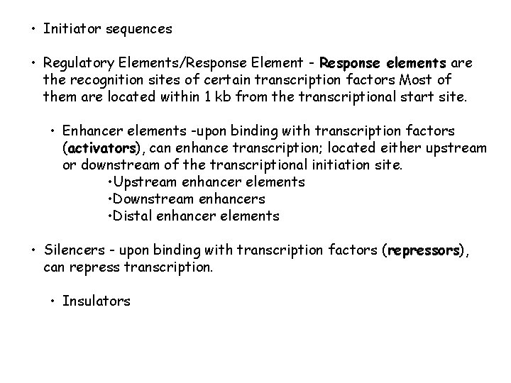 Chapter 6 How Cells Read the Genome From