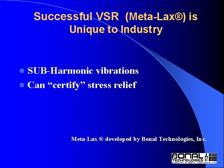 Improving Competitiveness Using SubHarmonic Vibrations By Thomas E