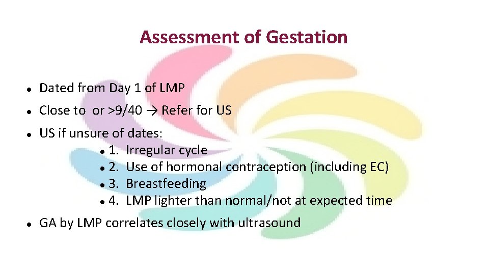 Consultation 1 START Clinical Meeting Overview PreTOP counselling