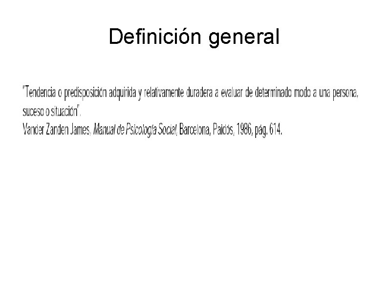 Actitudes Actitudes El concepto de actitud es el