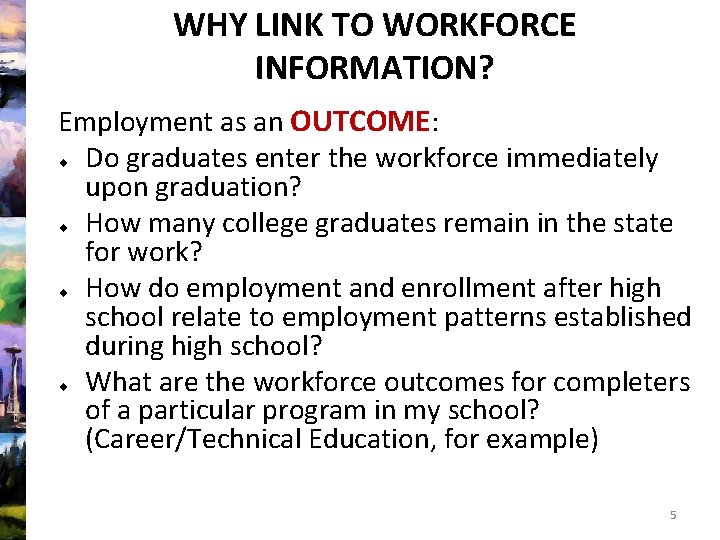 K12 AND P20 WORKFORCE CONNECTIONS Carol Jenner Washington
