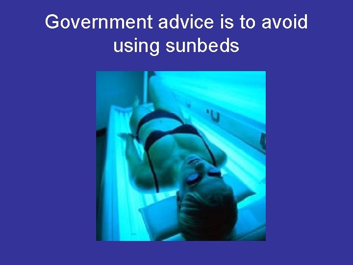 The Health Effects of Sunbeds and how to