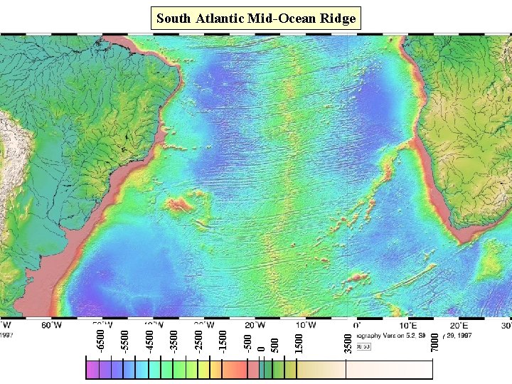 paleontological age magnetic anomaly number Seafloor ages from