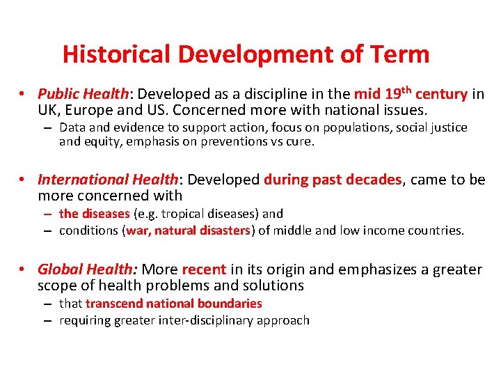 Faculty of Medicine Public Health 31505291 Lecture 1