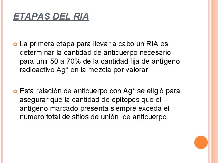 UNIDAD 3 RADIOINMUNOANALISIS Y ENSAYOS INMUNORADIOMTRICOS ...