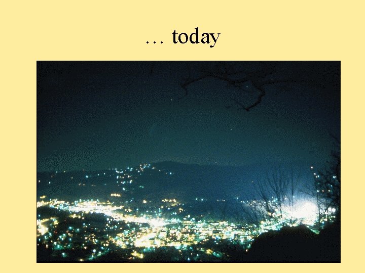 Light Pollution Dan Caton President North Carolina Section